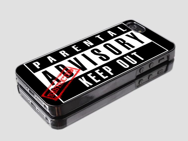 Parental Advisory Sign Iphone Case And Samsung Galaxy Case on Luulla